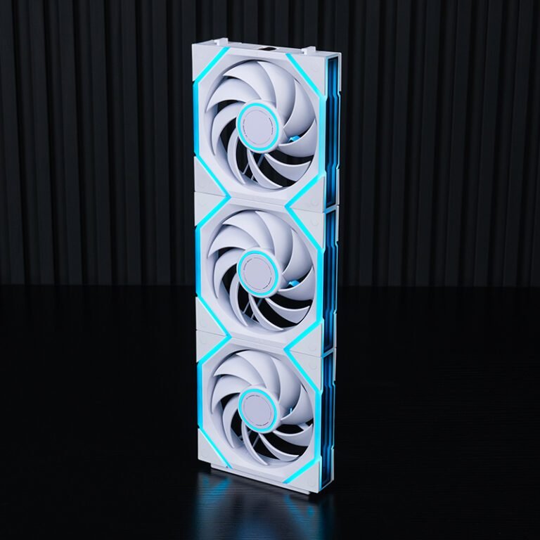 AsiaHorse NYOTA Ultra 120mm Daisy-Chain PWM Fans 3-Pack ARGB
